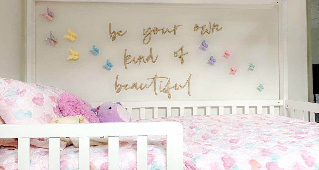 Be your own kind of beautiful script – Love, Abby