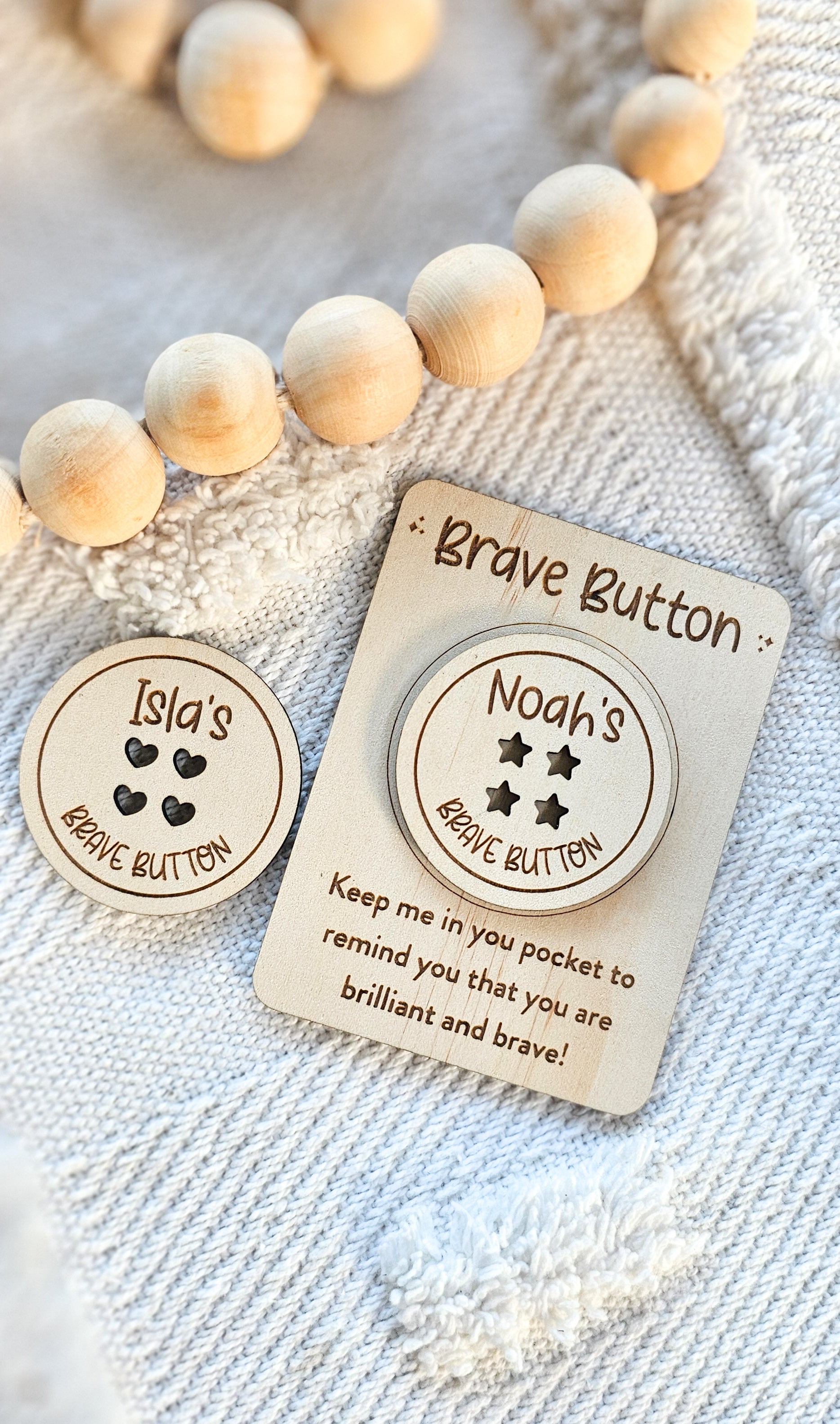 Brave Button – Love, Abby