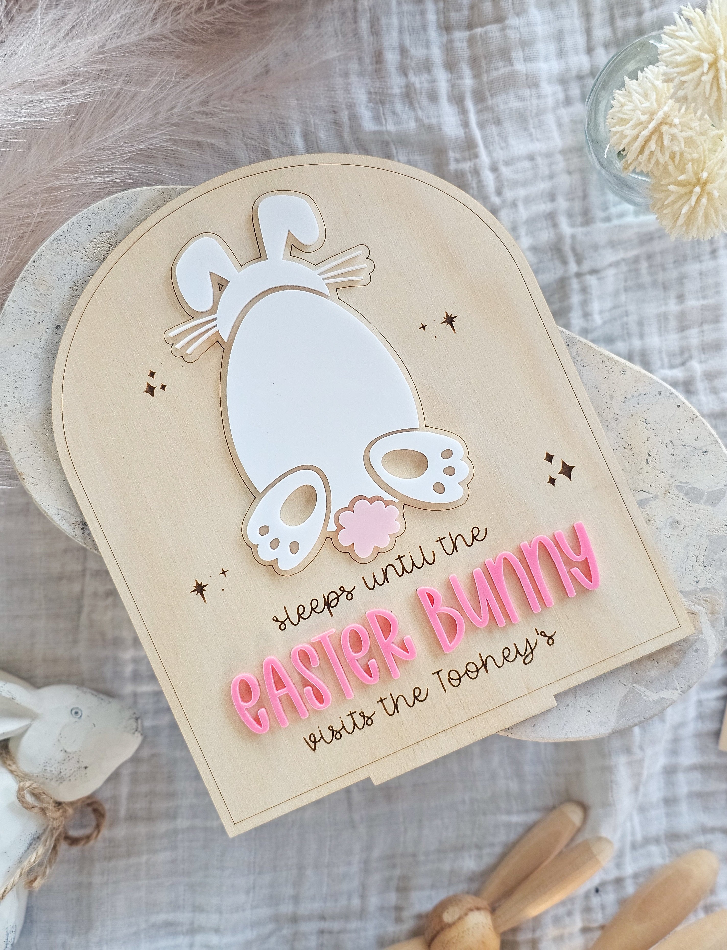 Easter Countdown | Sleeps till Easter | Jumping Bunny – Love, Abby