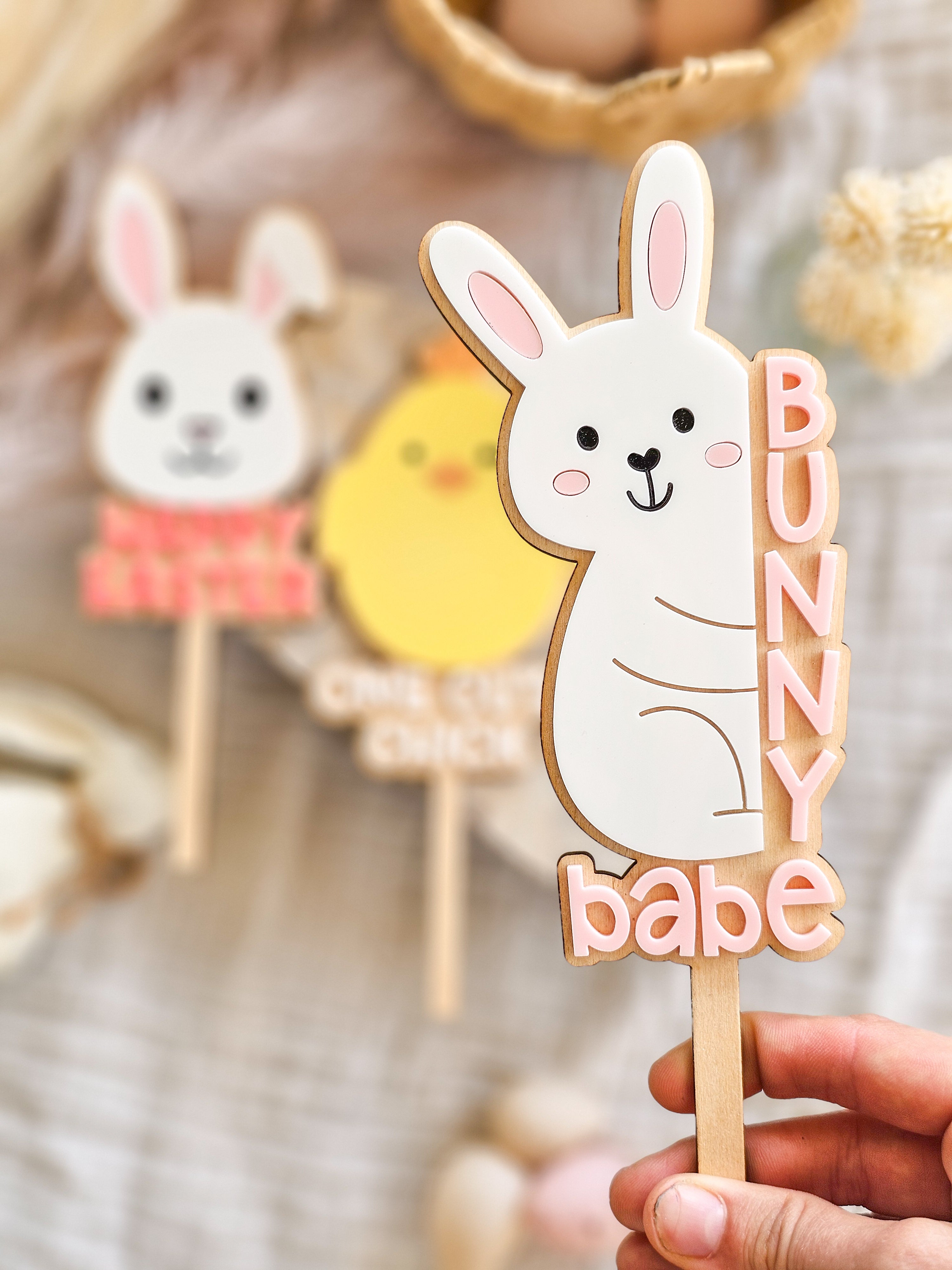 Easter Photo Props | Easter Stakes – Love, Abby