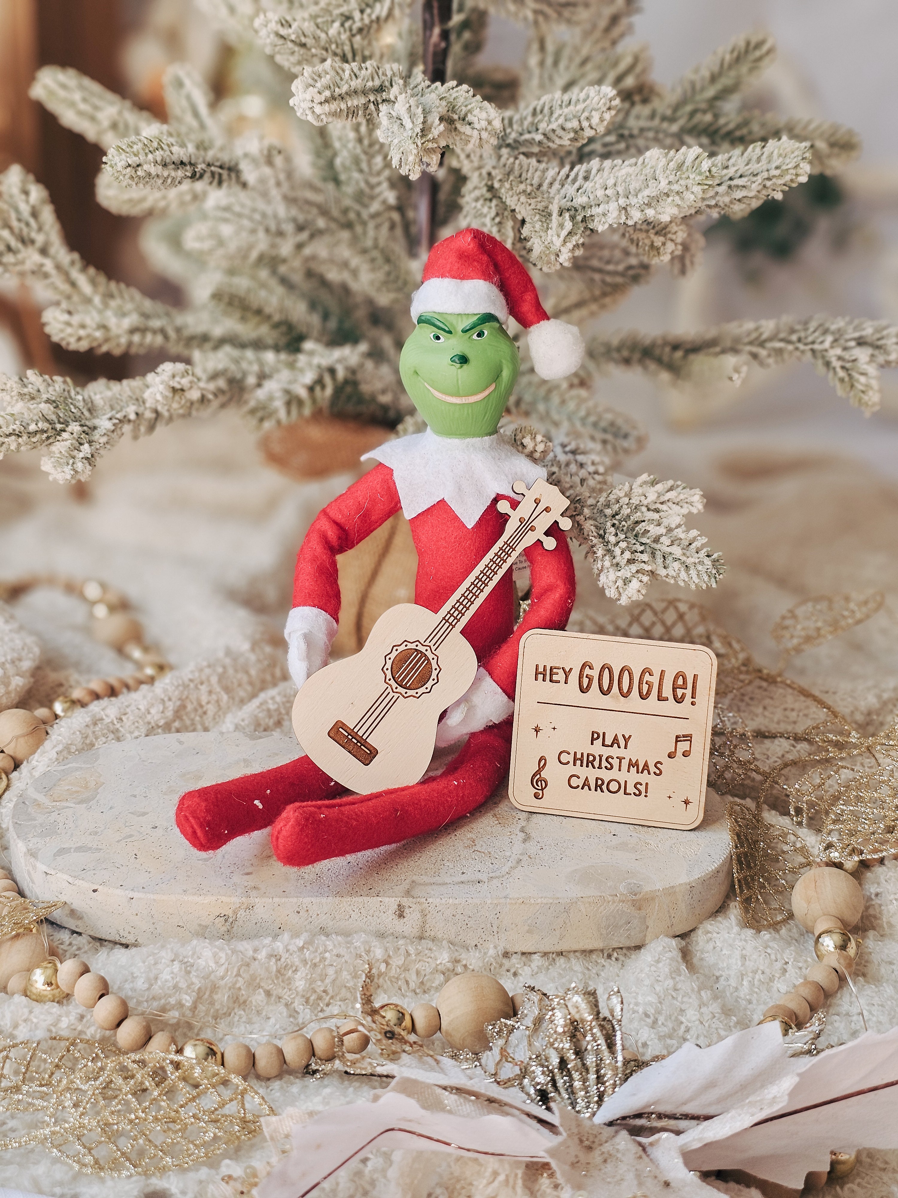 Elf Guitar & Hey Google Prop – Love, Abby
