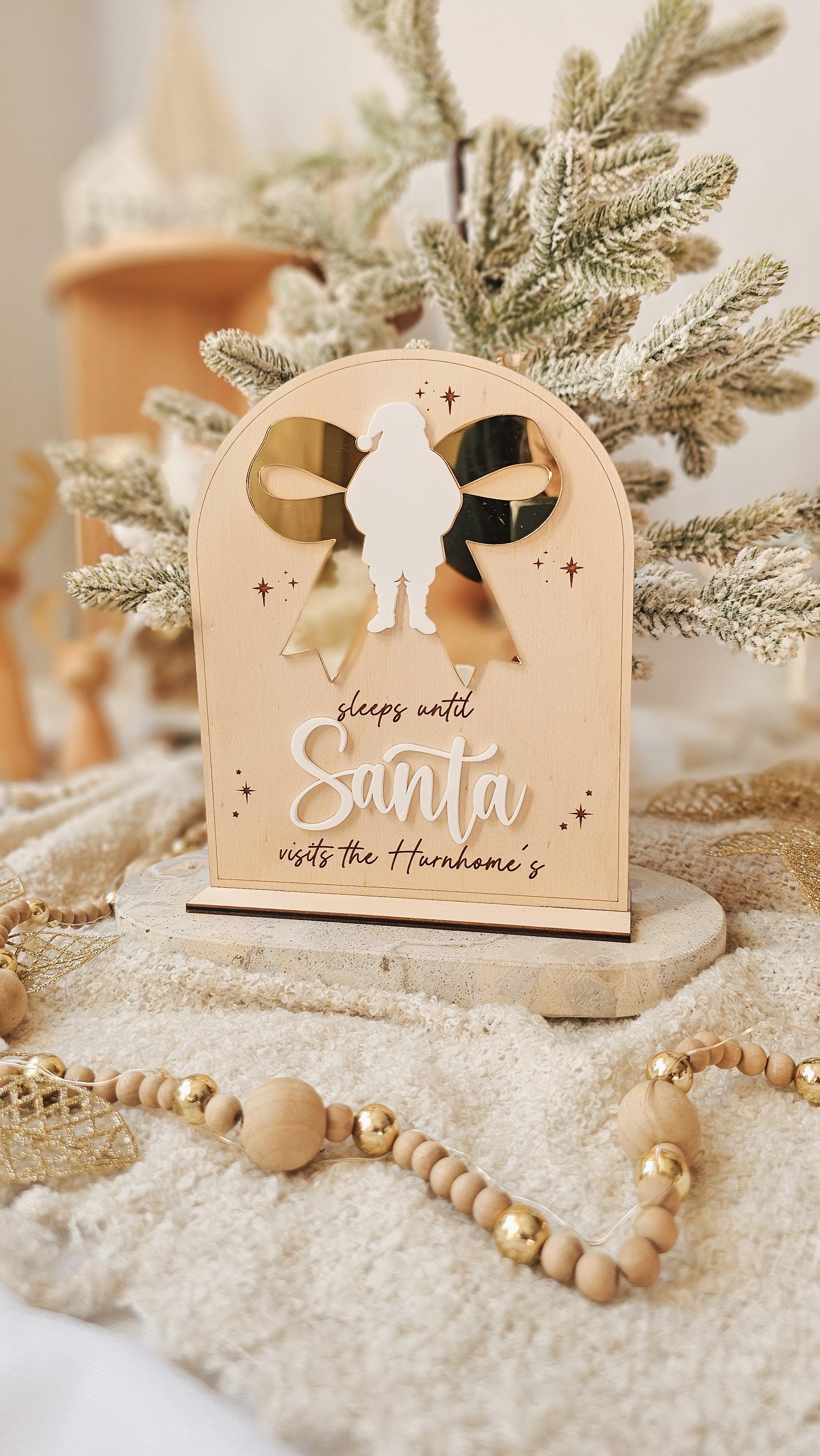 Santa Bow Christmas Countdown – Love, Abby