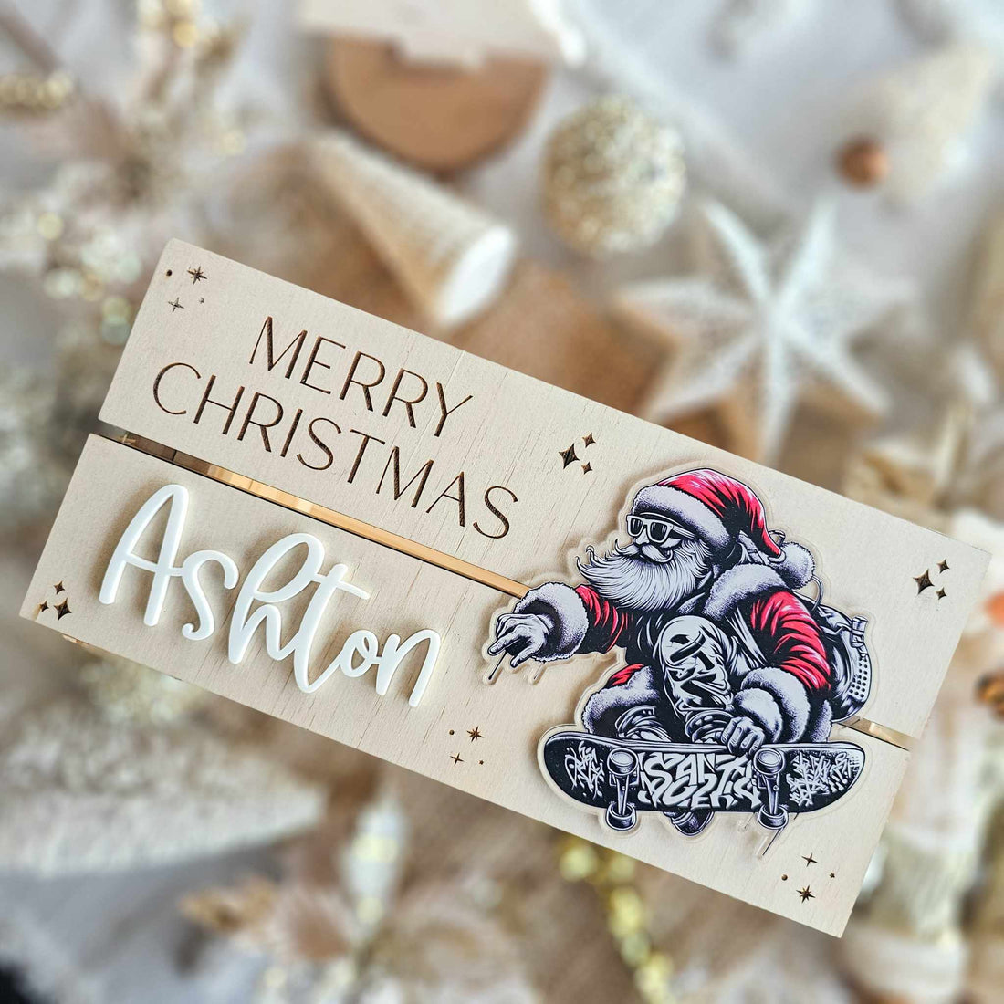 Christmas Crate - UV Printed – Love, Abby