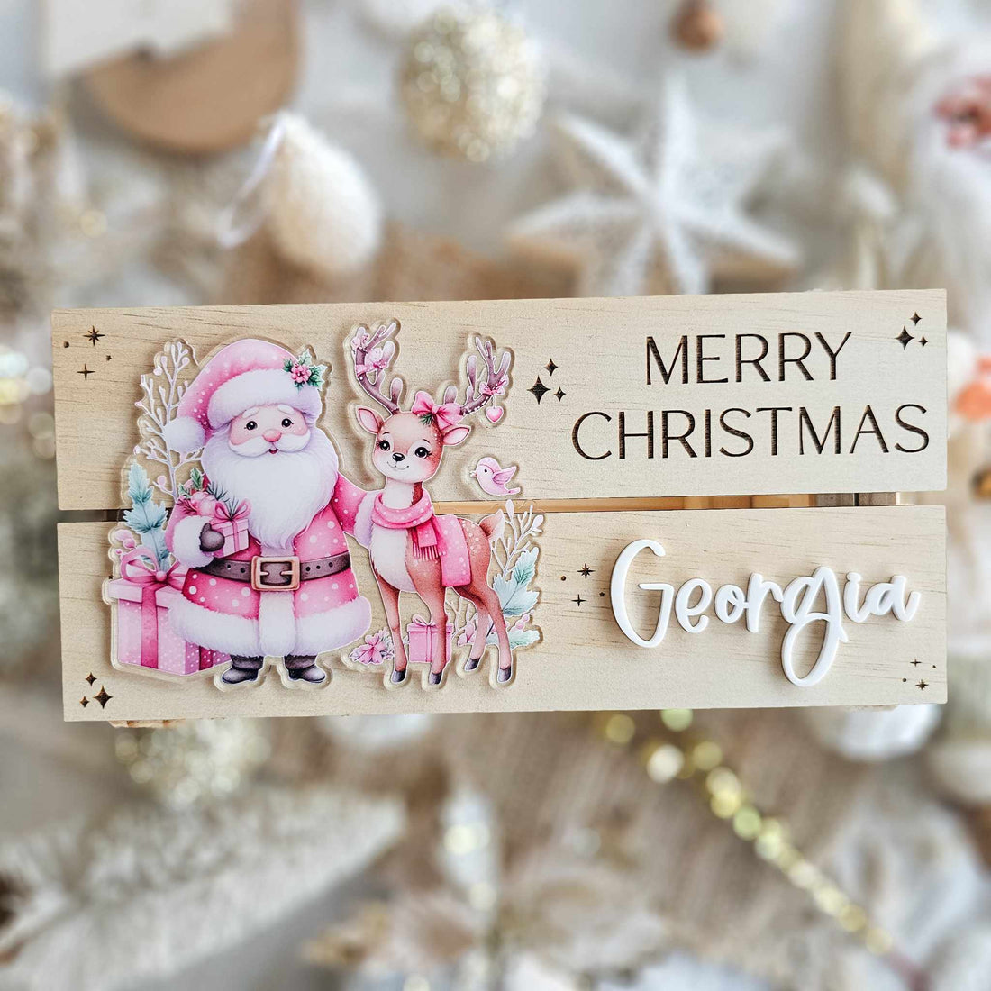 Christmas Crate - UV Printed – Love, Abby