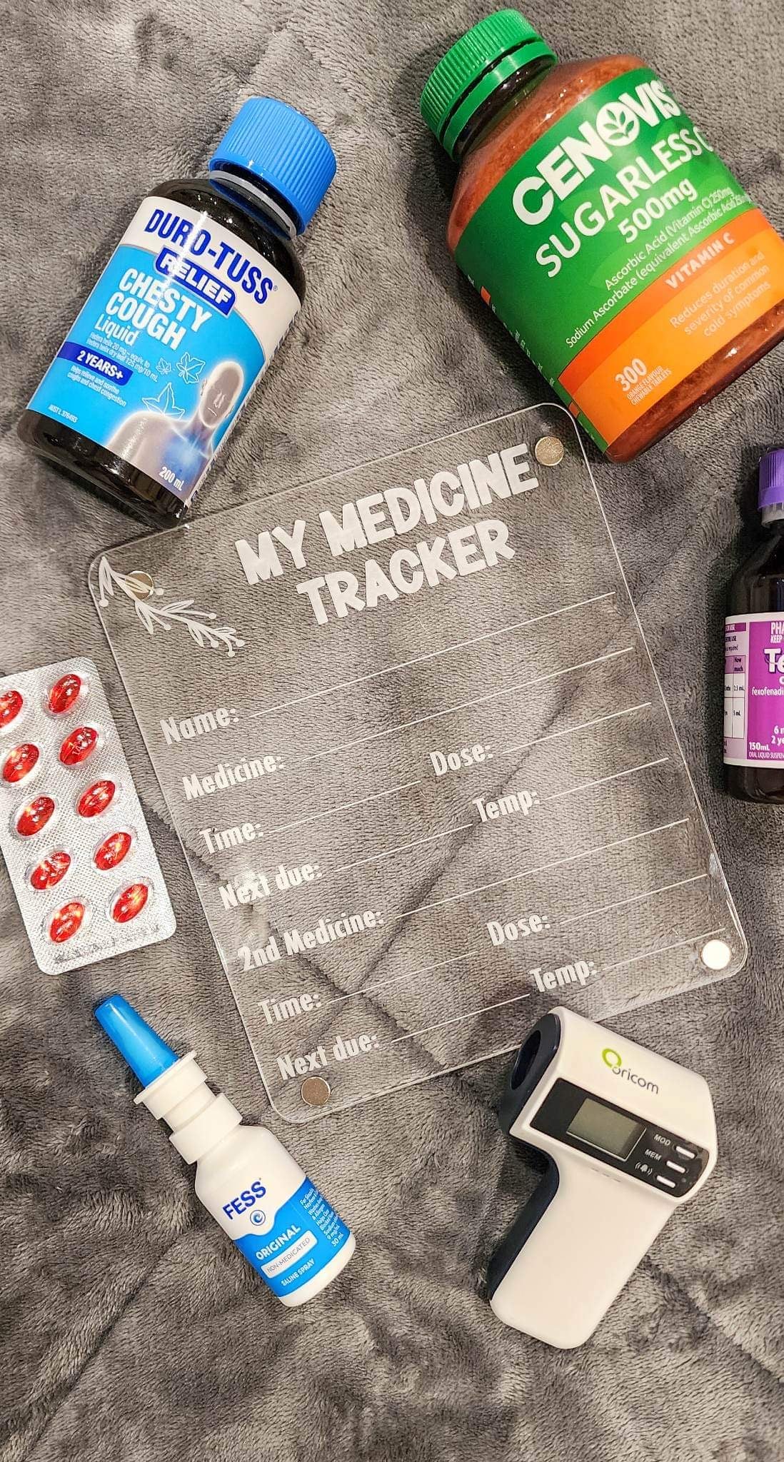 Medicine Tracker - Acrylic – Love, Abby