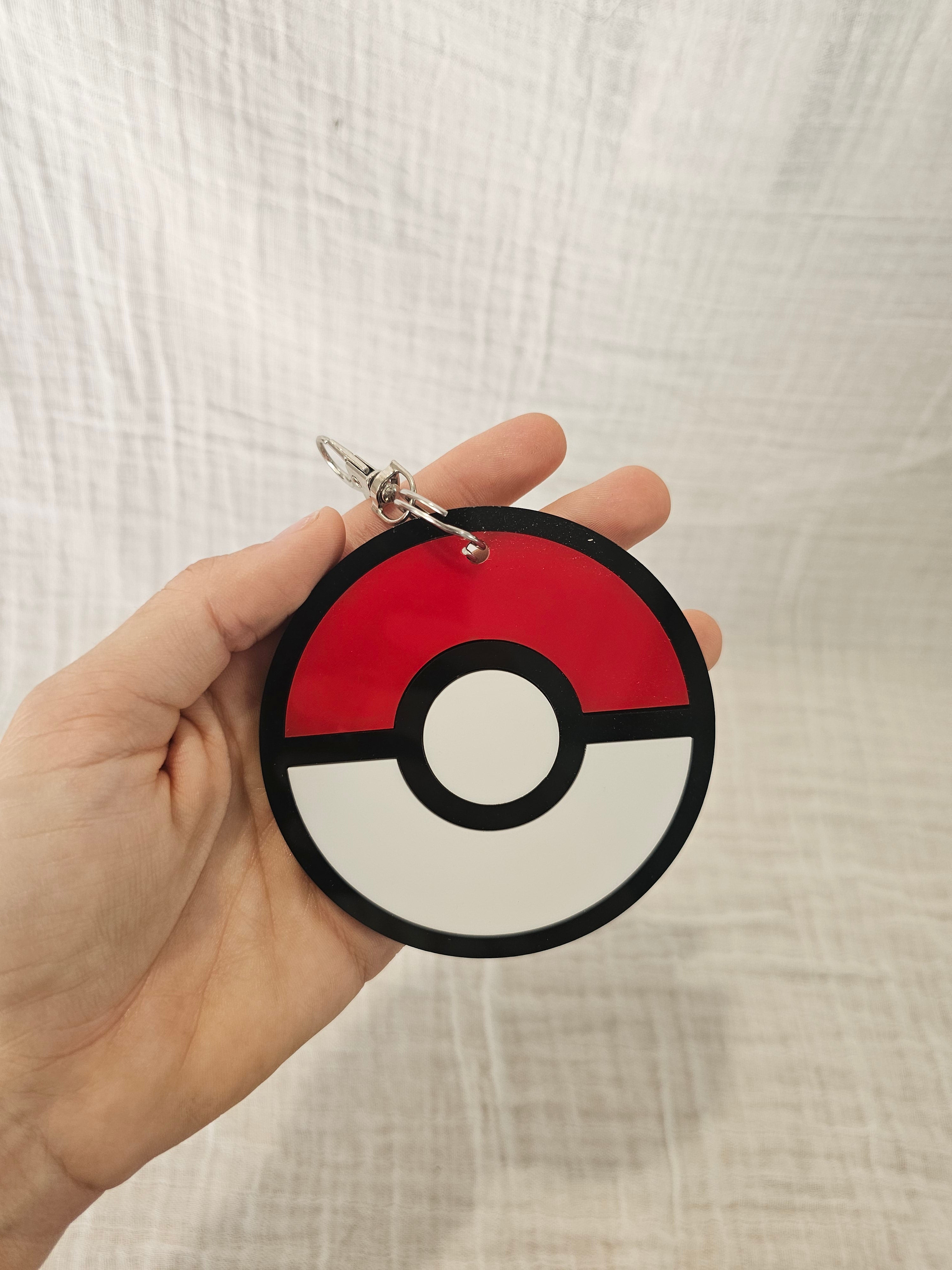 Pokeball keyring - OM – Love, Abby
