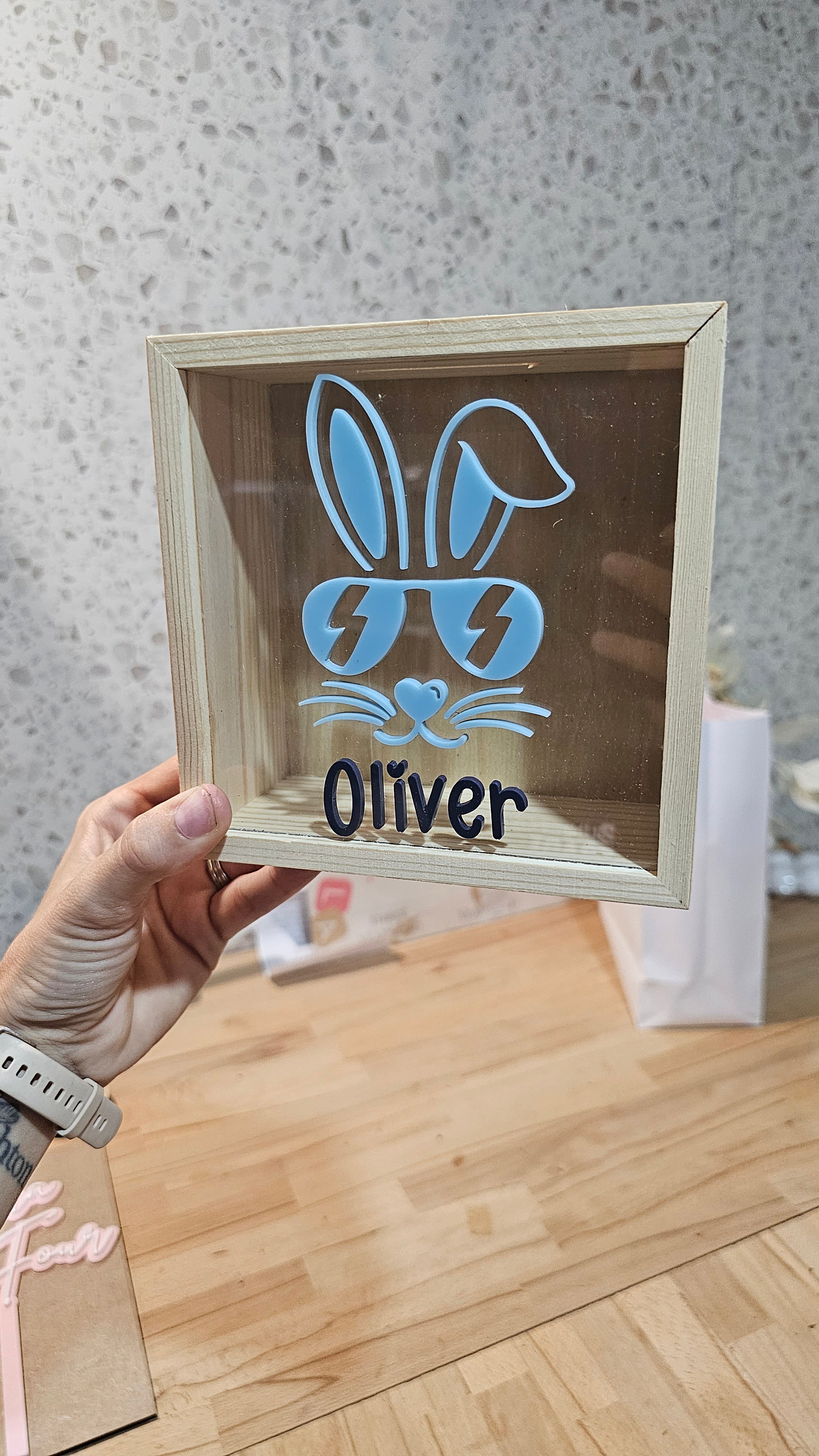 Oliver money box – Love, Abby